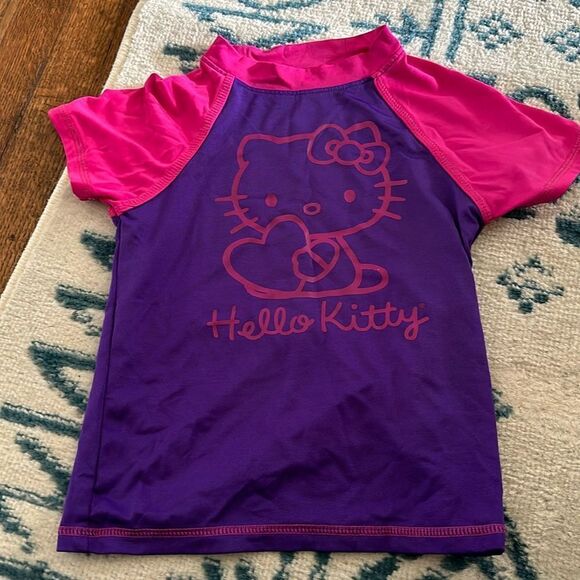 Hello Kitty | Swim | Hello Kitty Shortsleeve Rash Guard | Poshmark
